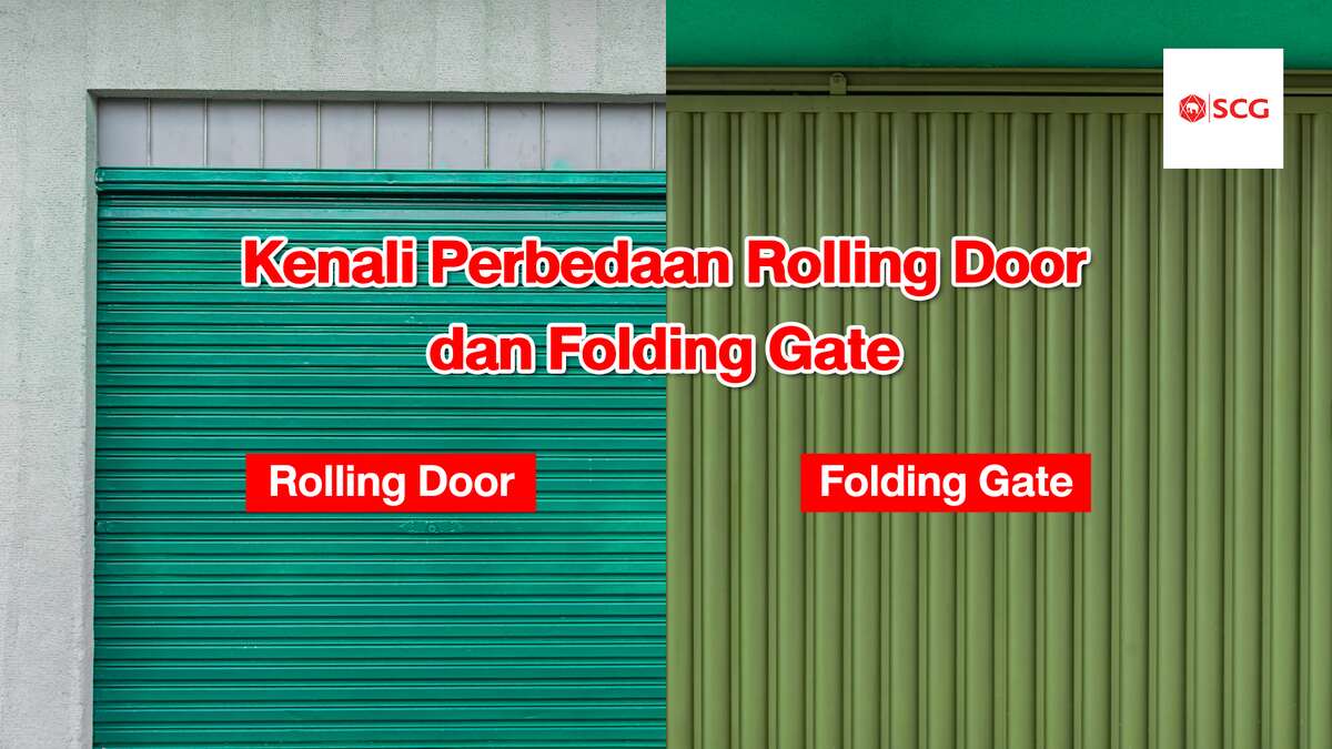 Kenali Perbedaan Rolling Door dan Folding Gate